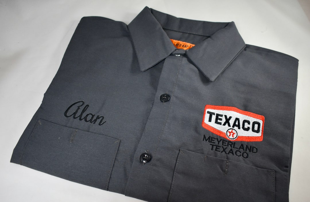 Mechanics Shirt Custom Embroidered Redkap Shop Shirt Button - Etsy