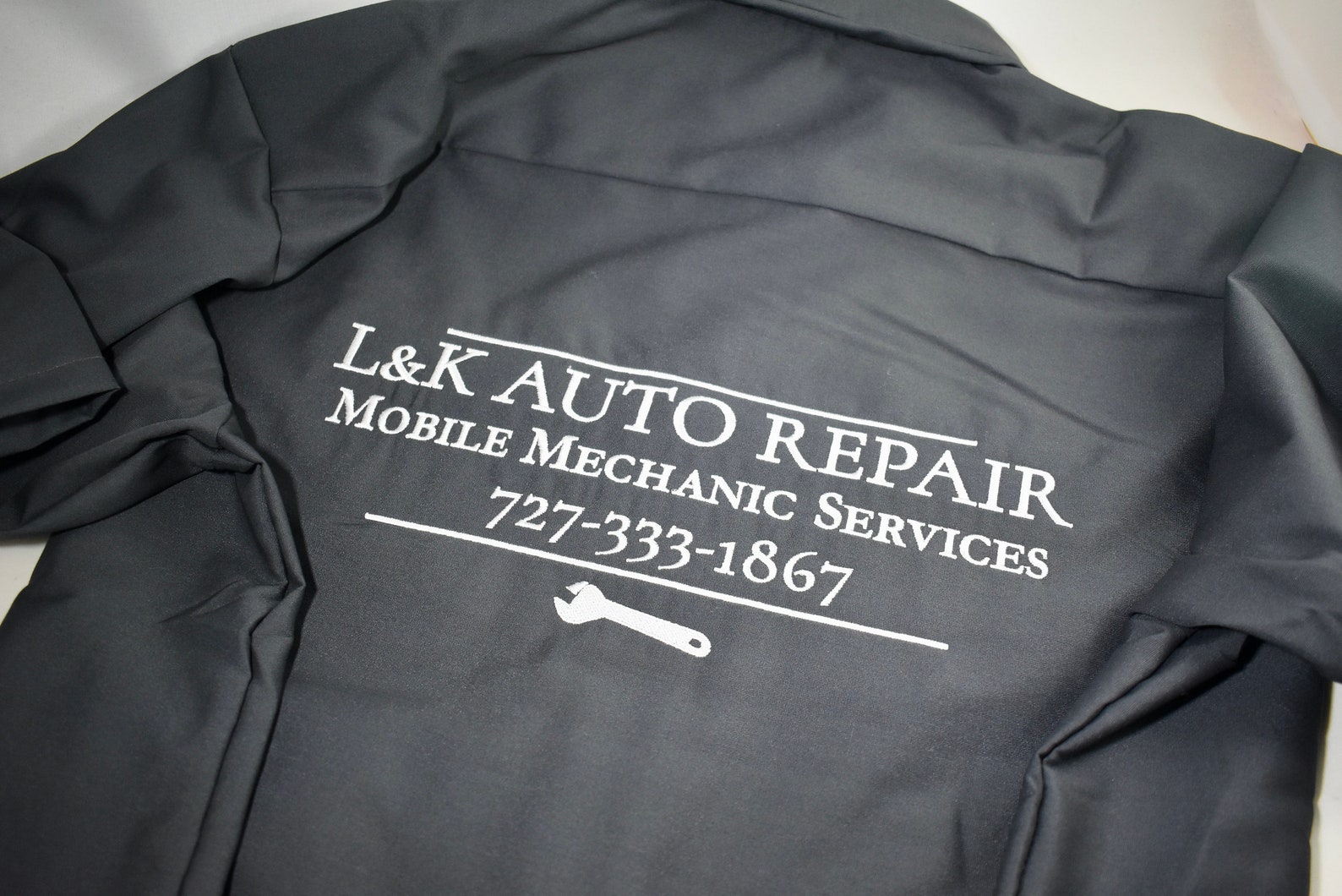 Patch Name Shirt Embroidered, Full Back Logo Embroidery, Red Kap Shop ...