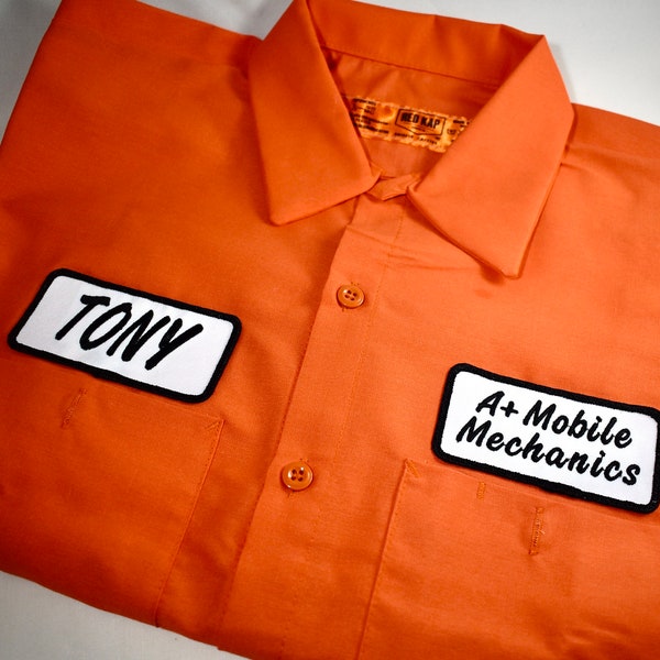 Mechanic Name Patch - Etsy Canada