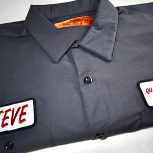 Patch Name Shirt Embroidered, Full Back Logo Embroidery, Red Kap Shop ...