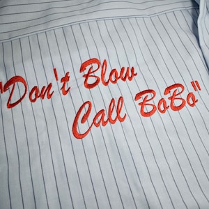 Custom Work Shirt, Name Patch Shirt Embroidered, Redkap Shop Shirt ...