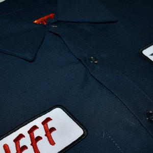 Retro Gas Station Shirt, Old School Mechanics Shirt, Red Kap Shop Shirt ...