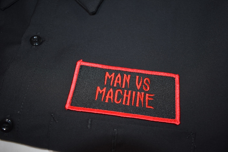 Mechanics Shirt, Name Patch, Custom Embroidered Work Shirt, Brewery ...