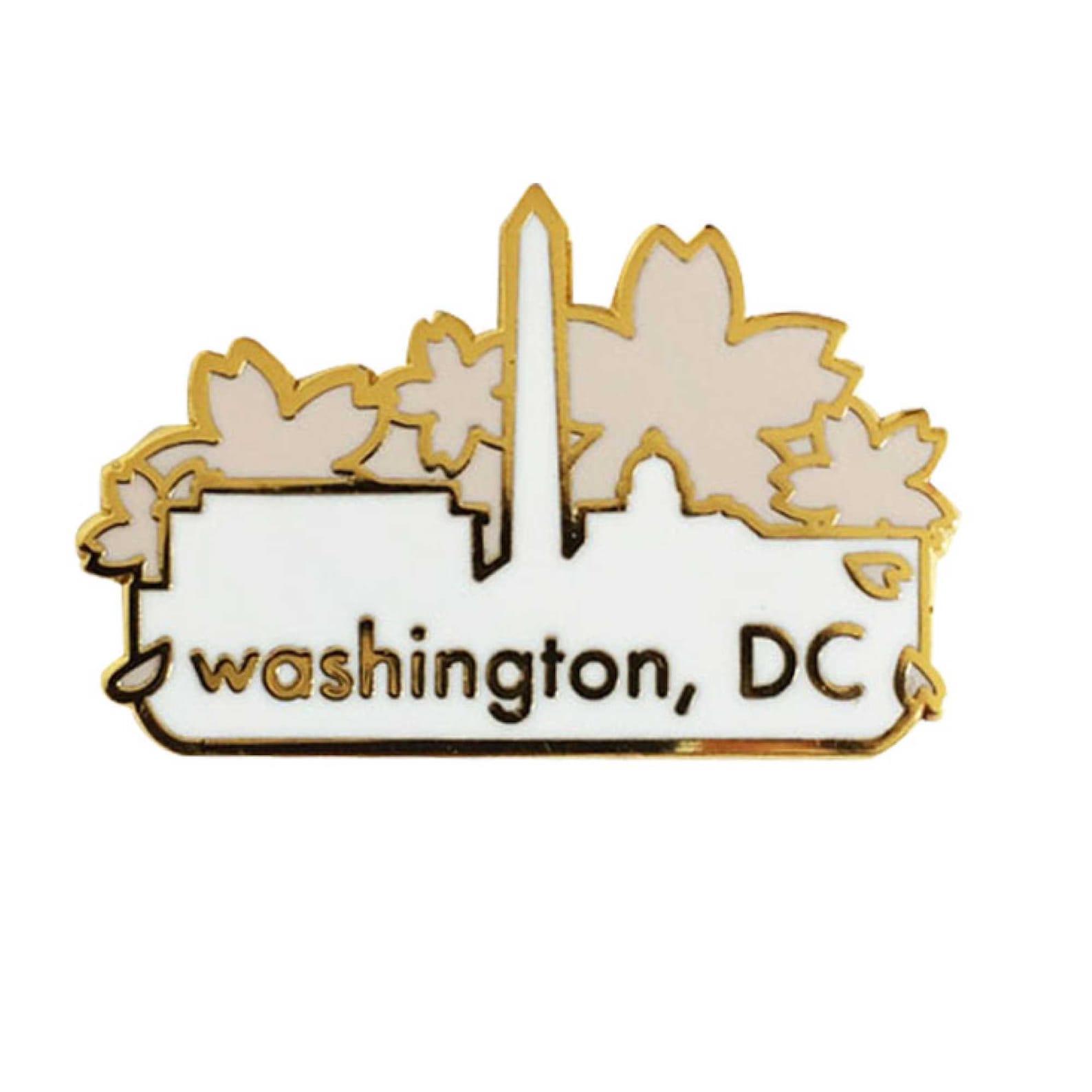 Washington DC Cute Enamel Pin Sakura Pin Going Away Gift - Etsy