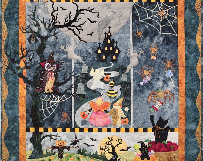 Once in a Boo Moon Quilt Kit by Mckenna Ryan and Hoffman of California ...