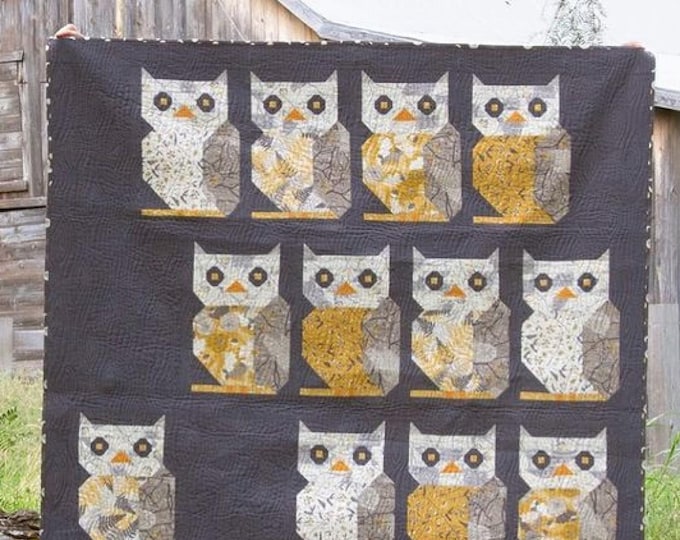 Owls See You by Wendy Sheppard Quilt Pattern - Etsy