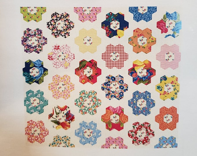 Daisy Ribbons Complete English Paper Piecing Kit EPP Using ...