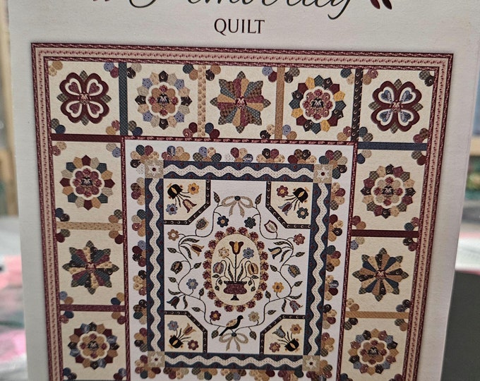 Pemberley Applique and English Paper Piecing Quilt Kit by Katrina ...