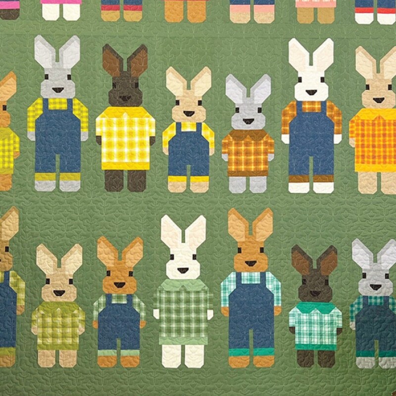 Bunny Quilt Pattern - Etsy