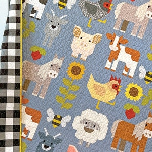 Fab Farm Quilt Pattern by Elizabeth Hartman - Etsy