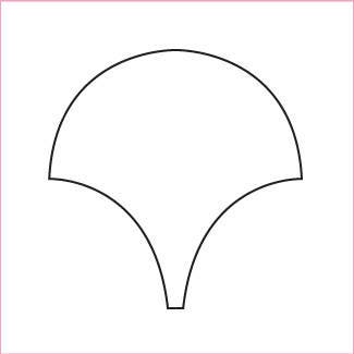 Clamshell English Paper Piecing Papers With Template Option- by Sue ...