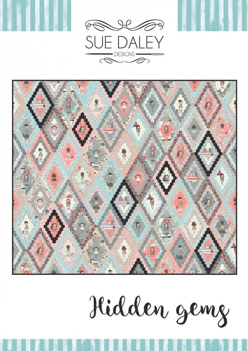Hidden Gems English Paper Piecing Kit by Sue Daley Designs With ...