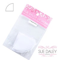 Clamshell English Paper Piecing Papers With Template Option- by Sue ...