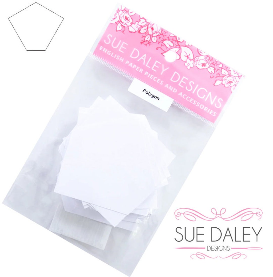 Polygon EPP Papers 100 With Template Option by Sue Daley Designs - Etsy