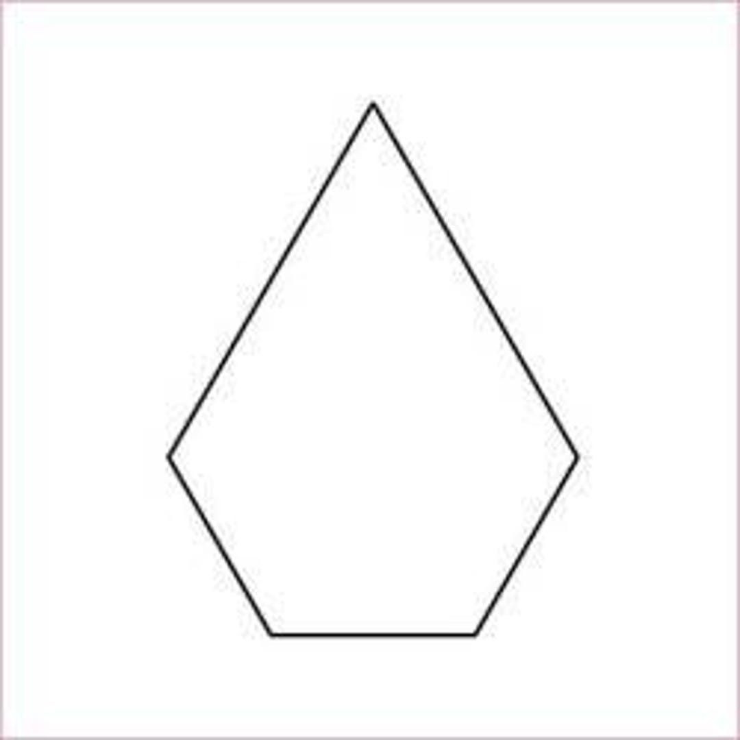 Jewel English Paper Piecing Papers 100pc With Template Option by Sue ...