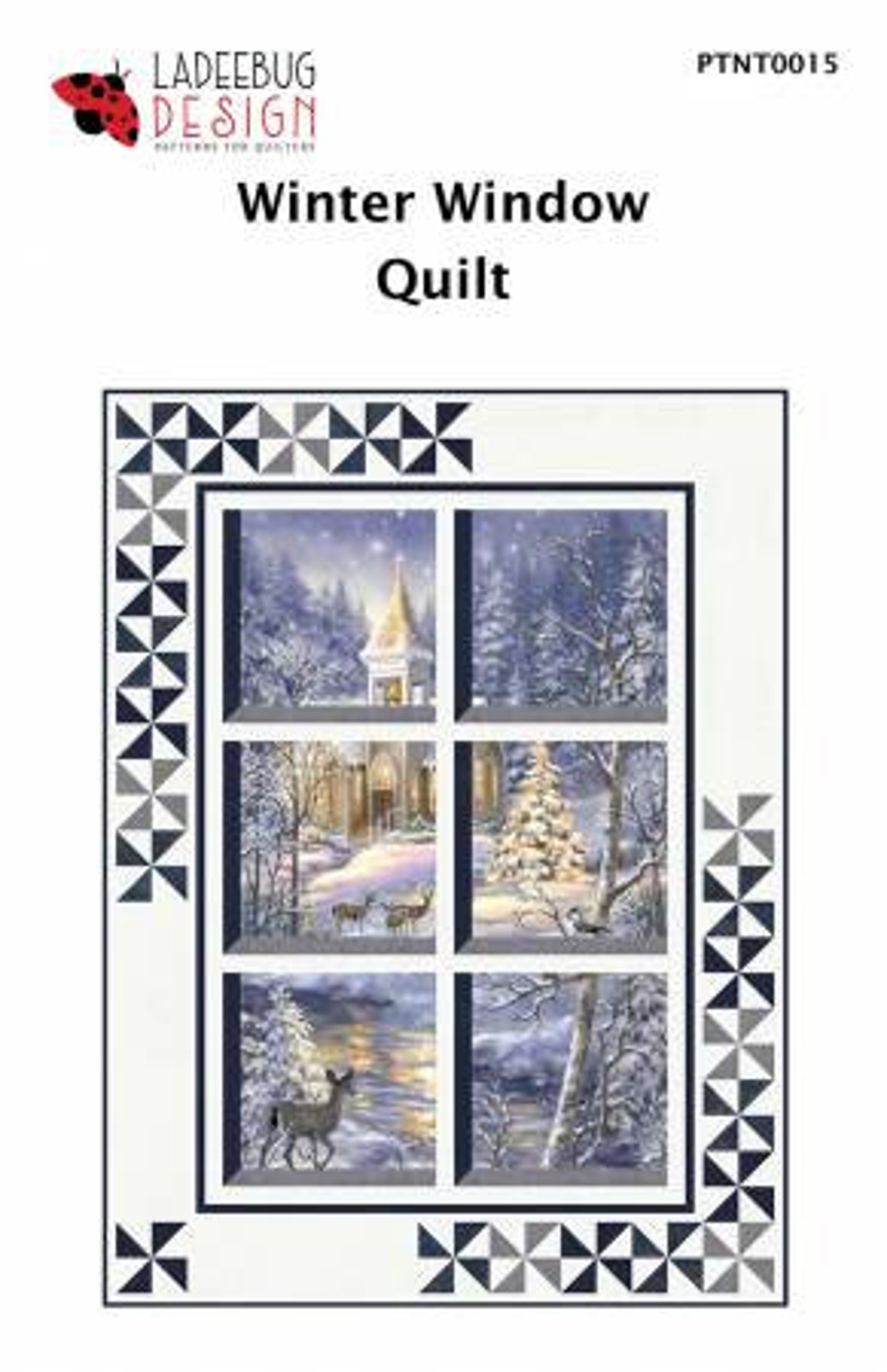 Winter Window Quilt Pattern From Ladeebug Design - Etsy