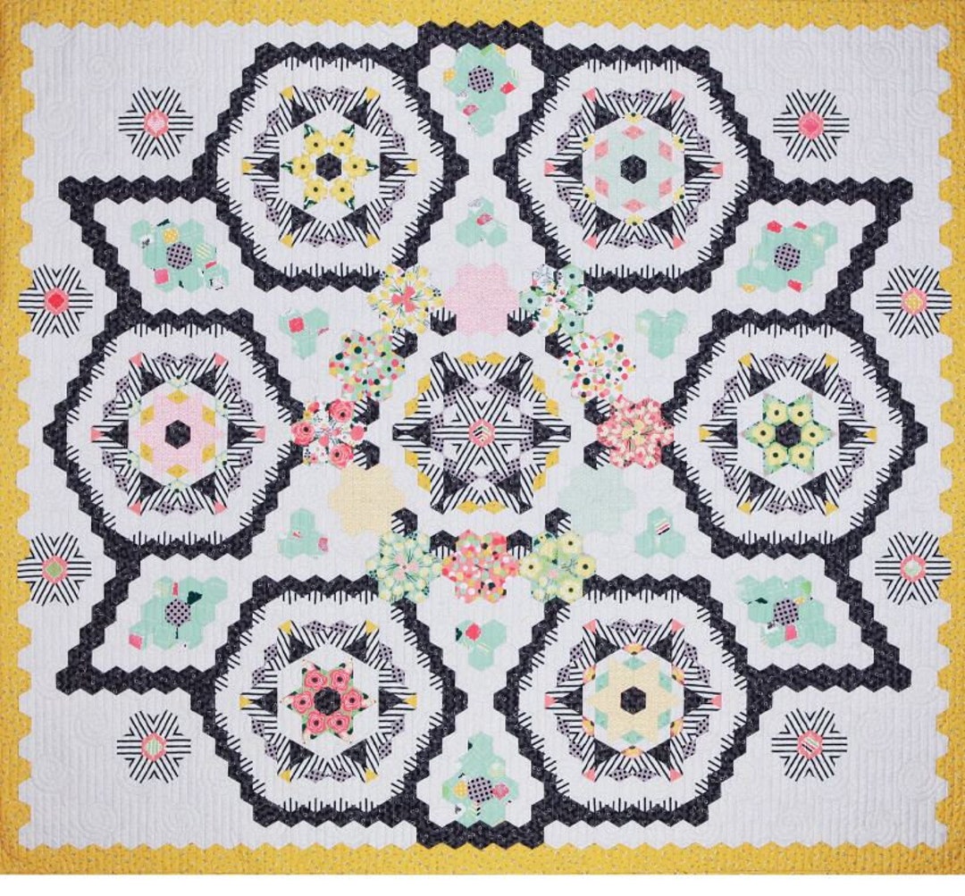 Wish Upon a Star English Paper Piecing Quilt Kit by Sue Daley ...