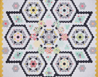 Wish Upon a Star English Paper Piecing Quilt Kit by Sue Daley - Patchwork With Busyfingers EPP ...