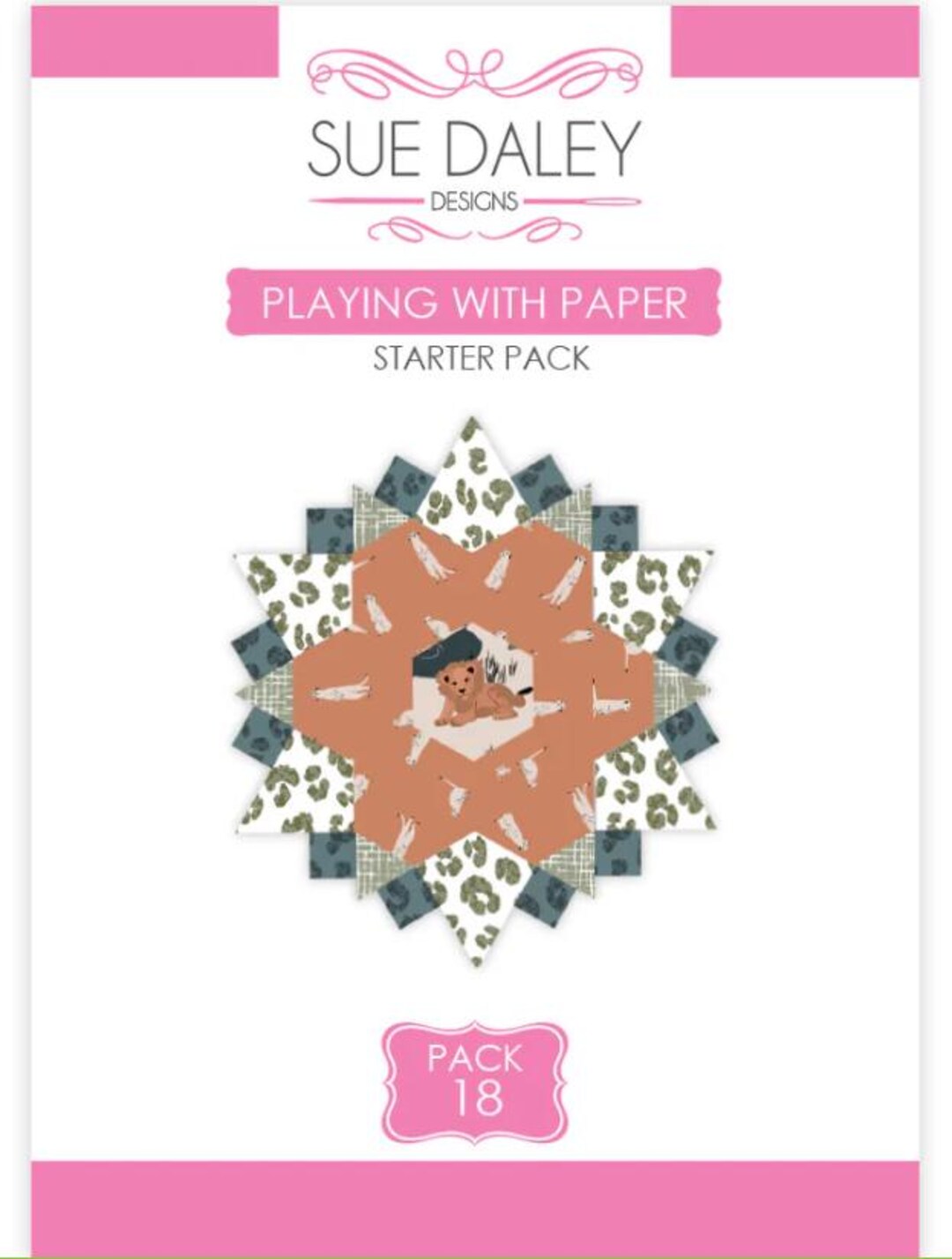 Playing With Papers Pack #18 English Paper Piecing by Sue Daley Designs ...