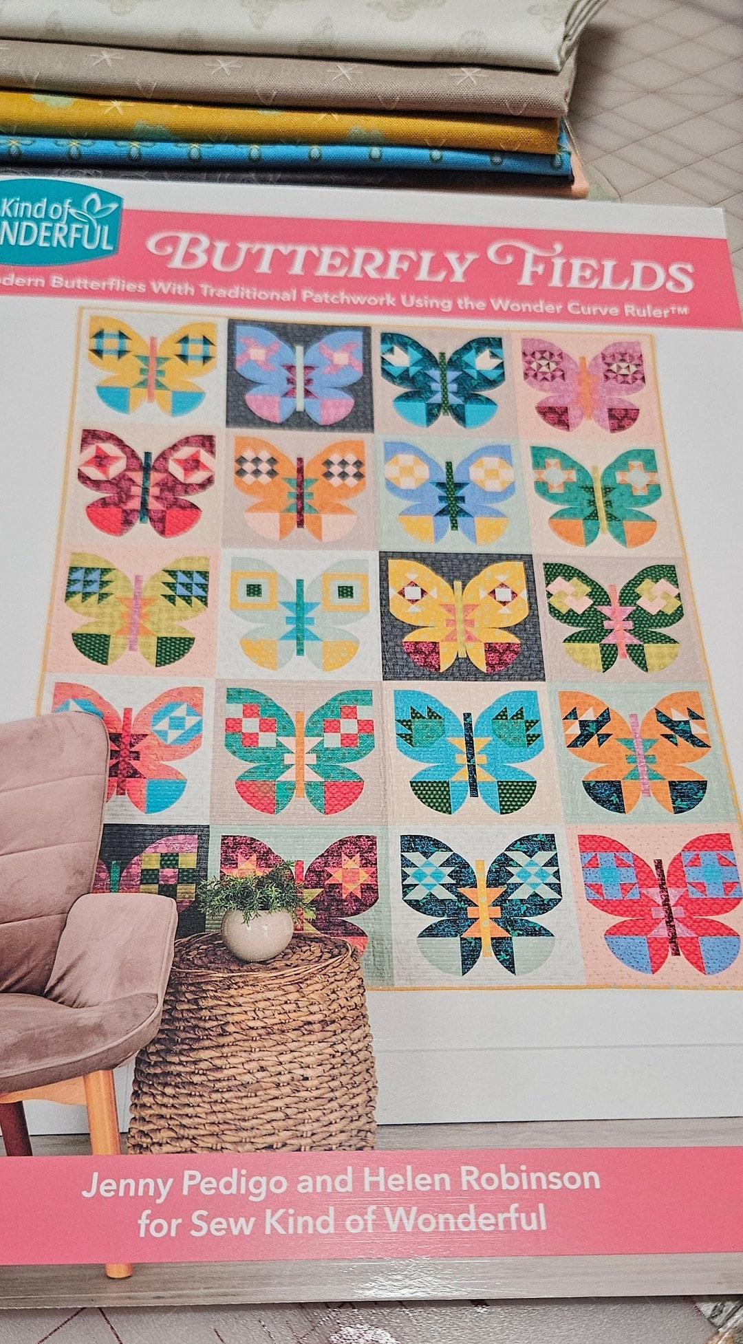 Butterfly Fields Quilt Kit Featuring Field Cloth and Pattern by Sew ...
