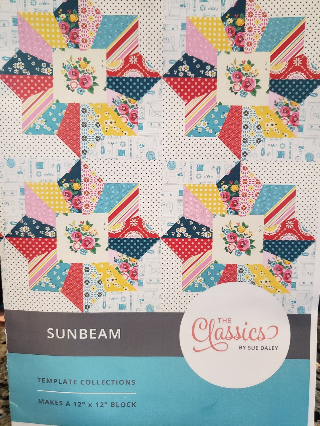 Sunbeam Template Collection for Traditional Piecing by Sue Daley the ...