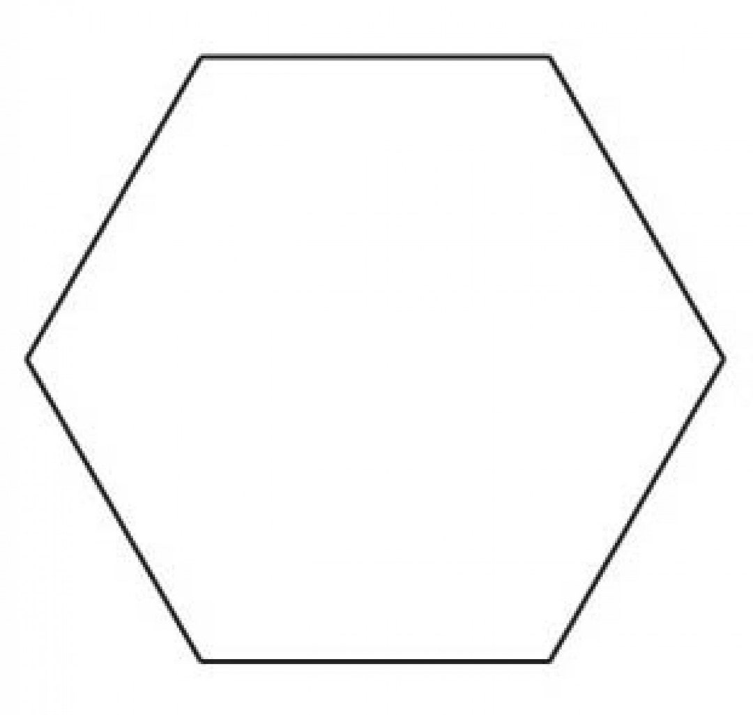 Hexagon EPP Papers all Sizes With Template Option by Sue Daley Designs ...