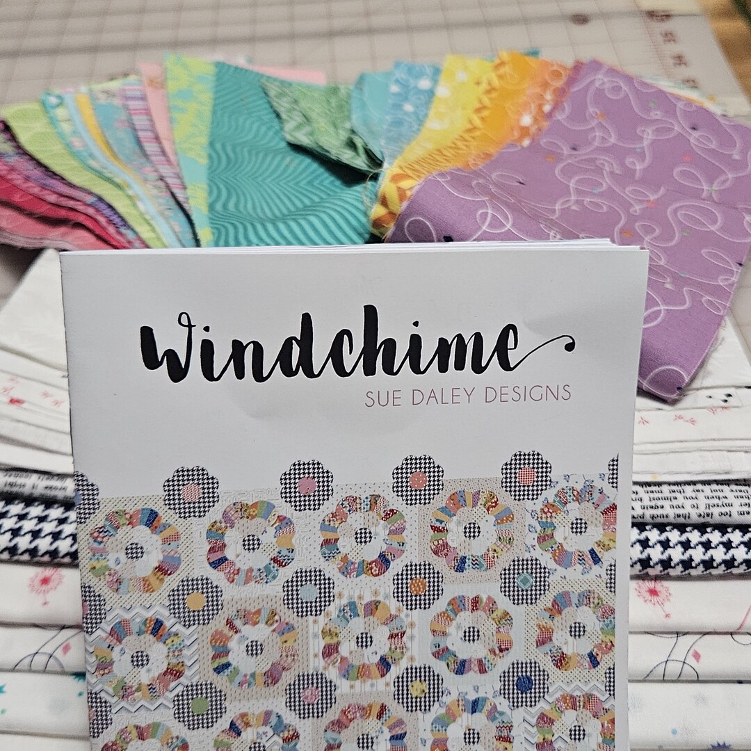 Windchime Complete EPP Quilt Kit - English Paper Piecing - by Sue Daley ...