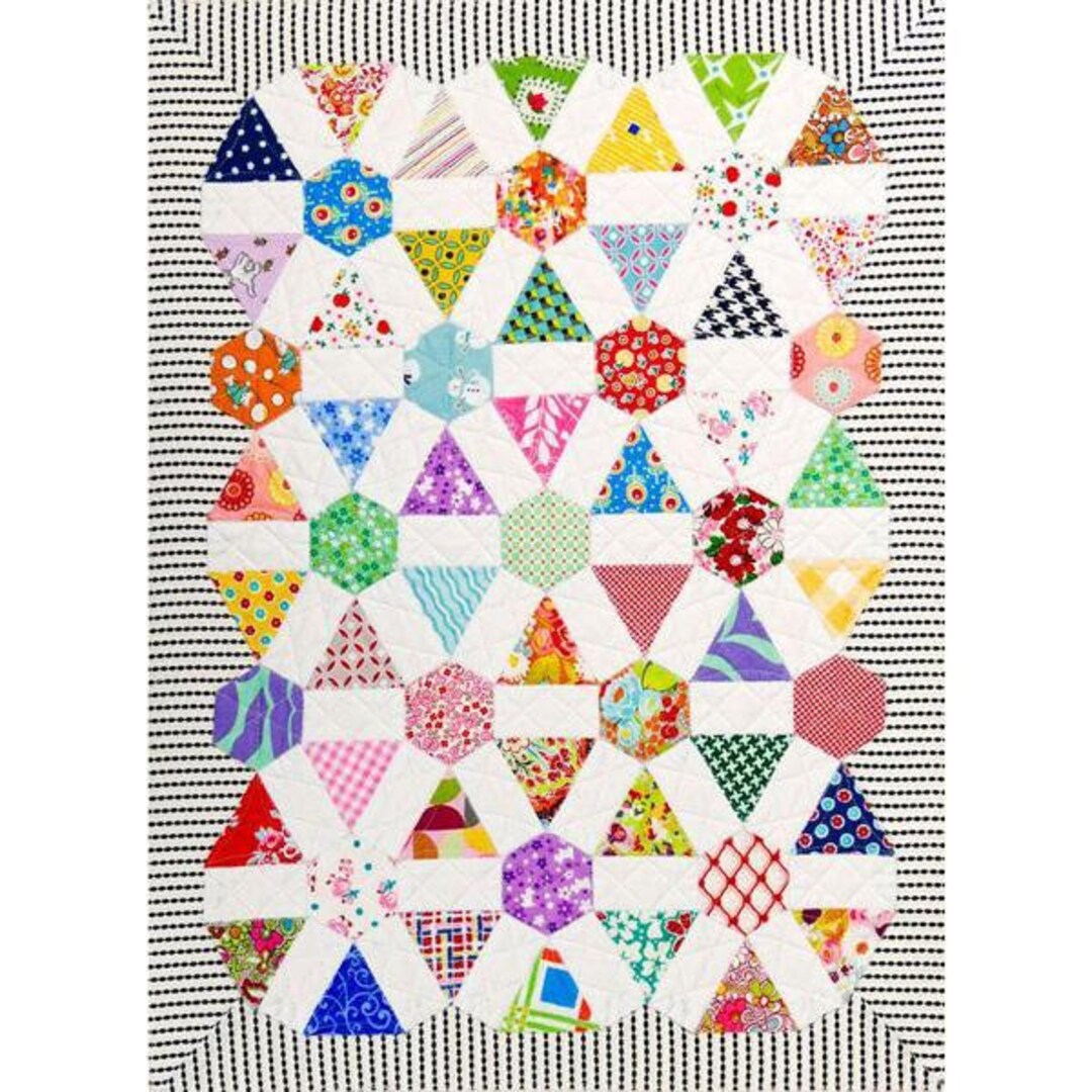 Gelati Wall Hanging English Paper Piecing Sewing Kit by Sue Daley ...