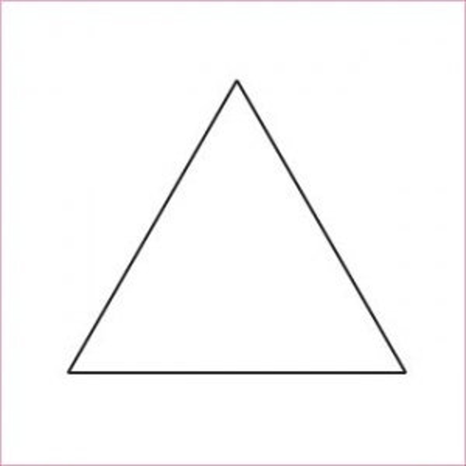 Equilateral Triangle English Paper Piecing Papers (100) With Template ...