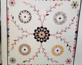 Pemberley Applique and English Paper Piecing Quilt Kit by Katrina ...