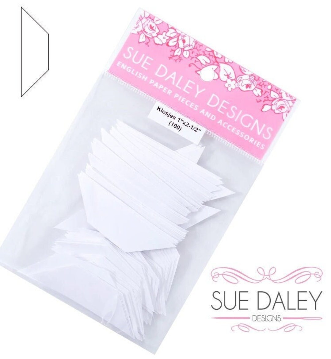 Spool (klosjes) EPP Papers (100) With Template Option by Sue Daley ...