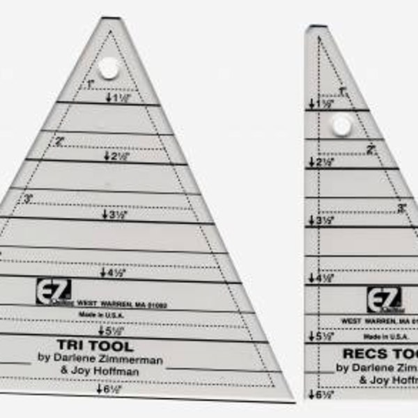 Triangle Ruler - Etsy