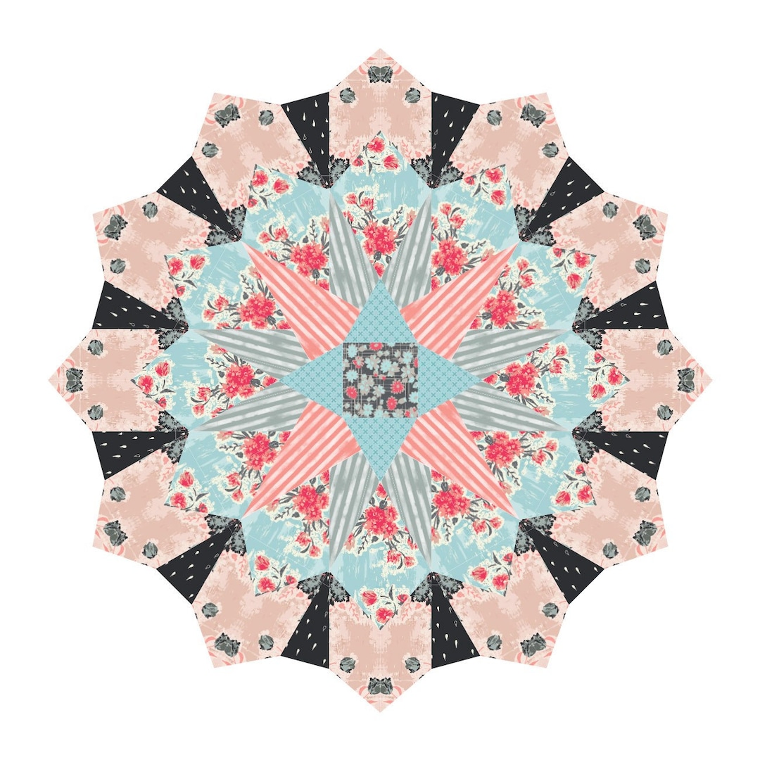 Abbie's Pack 2 English Paper Piecing Kit by Sue Daley for Patchwork ...