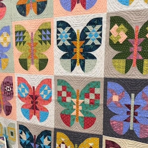 Butterfly Fields Quilt Kit Featuring Field Cloth and Pattern by Sew ...