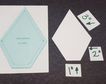 Kite EPP Papers 100ct With Template Option by Sue Daley Designs English ...