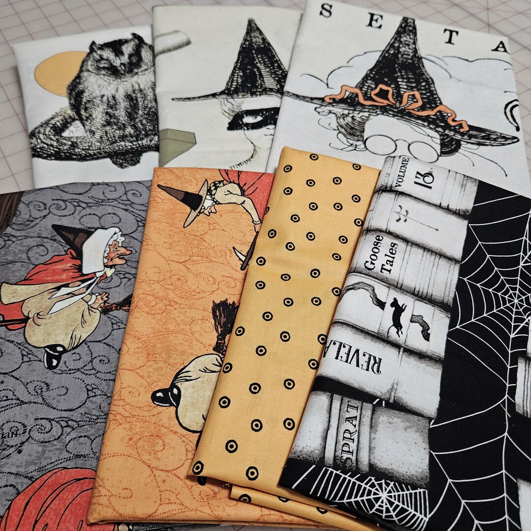 Sew Scary Goose Tales 4pc 1-yard Cut Bundle 3 Panels by Janet Wecker ...
