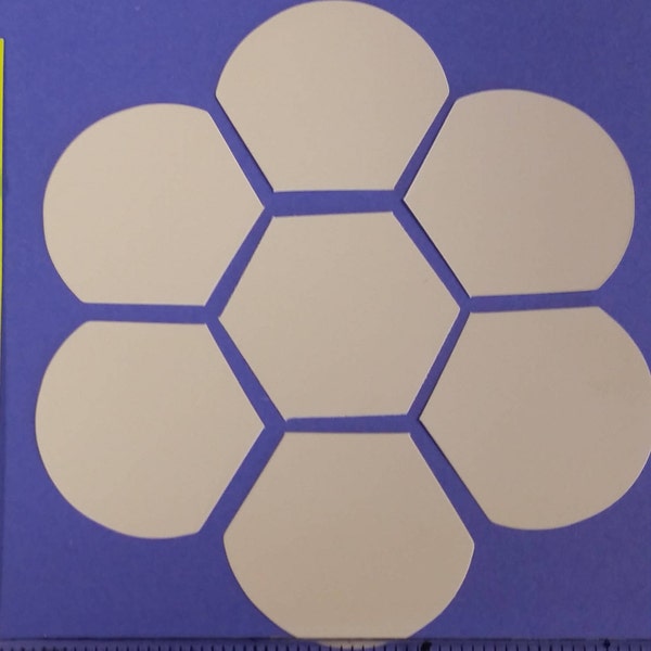 Hexagon Flower - Etsy