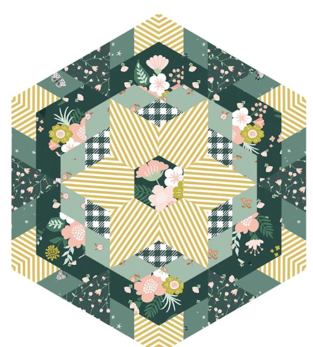 Playing With Papers Pack #4 English Paper Piecing by Sue Daley Designs ...