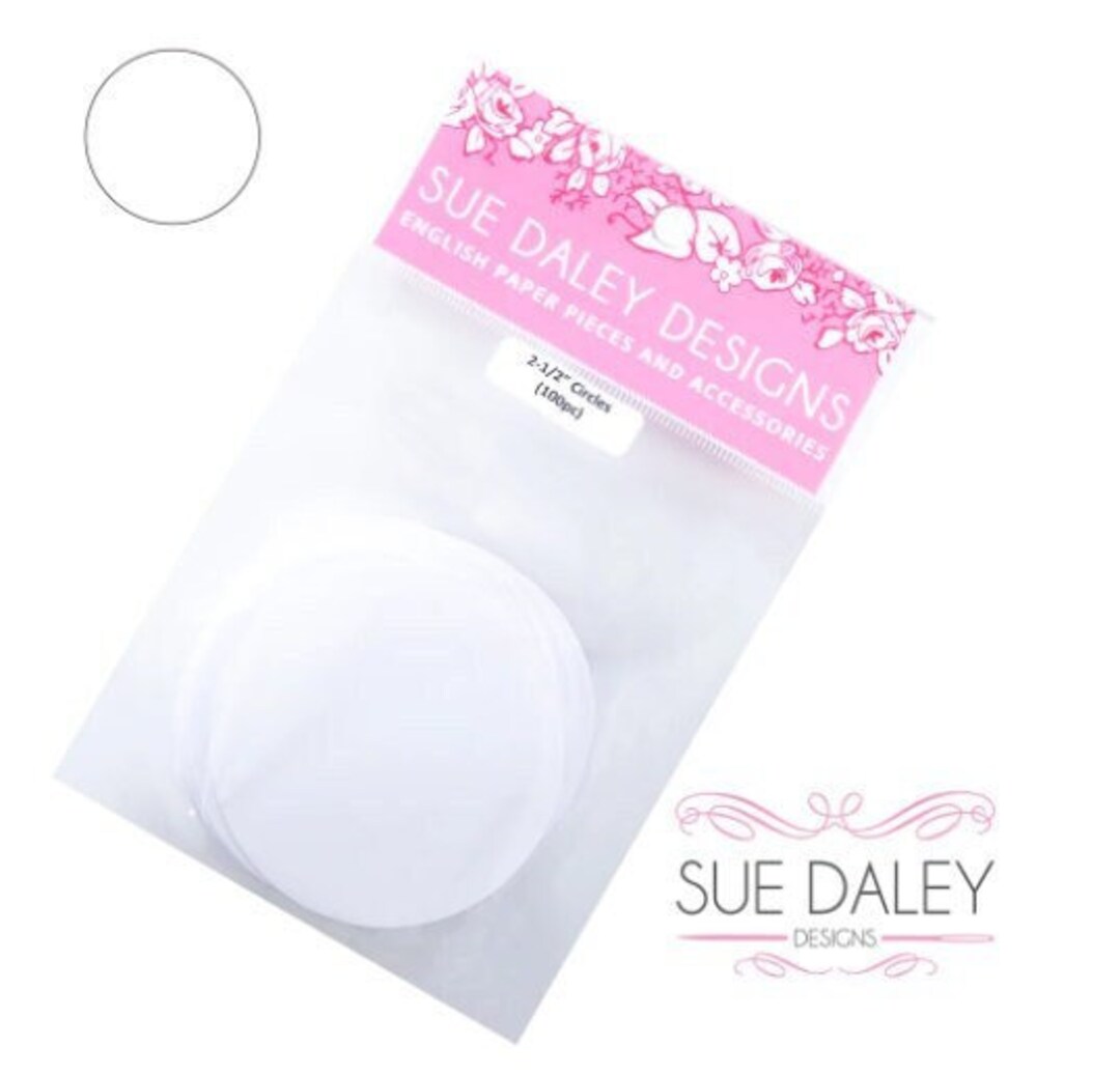 Circle Refill EPP Papers (100) and Optional Template by Sue Daley ...