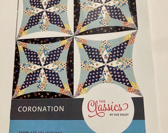 Rose Dream Template Collection for Traditional Piecing by Sue Daley the ...