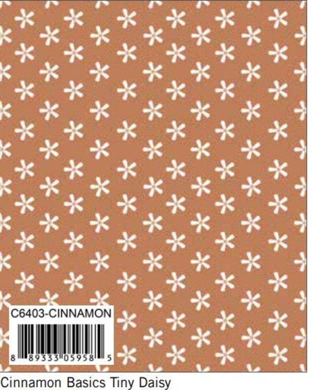 Bee Basics Tiny Daisy in Cinnamon by Lori Holt for Riley Blake Designs - C6403 Cinnamon - Etsy
