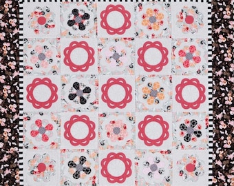 Pemberley Applique and English Paper Piecing Quilt Kit by Katrina ...