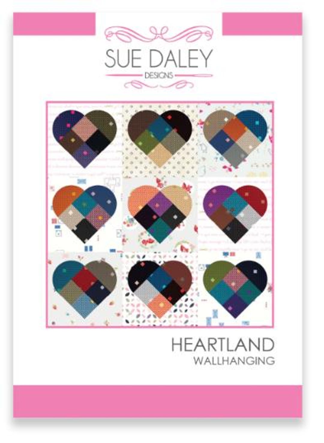 Heartland Wall Hanging English Paper Piecing by Sue Daley Designs EPP ...
