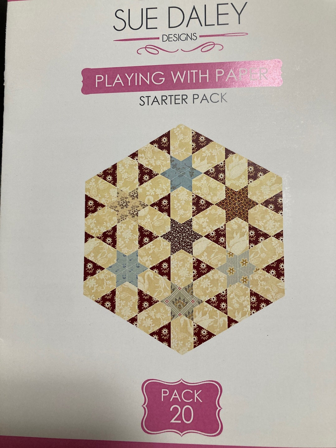 Playing With Papers Pack 20 English Paper Piecing by Sue - Etsy