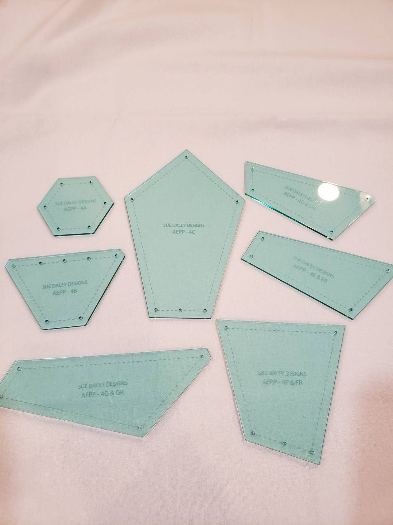 Abbie's Pack 4 English Paper Piecing Kit by Sue Daley for - Etsy