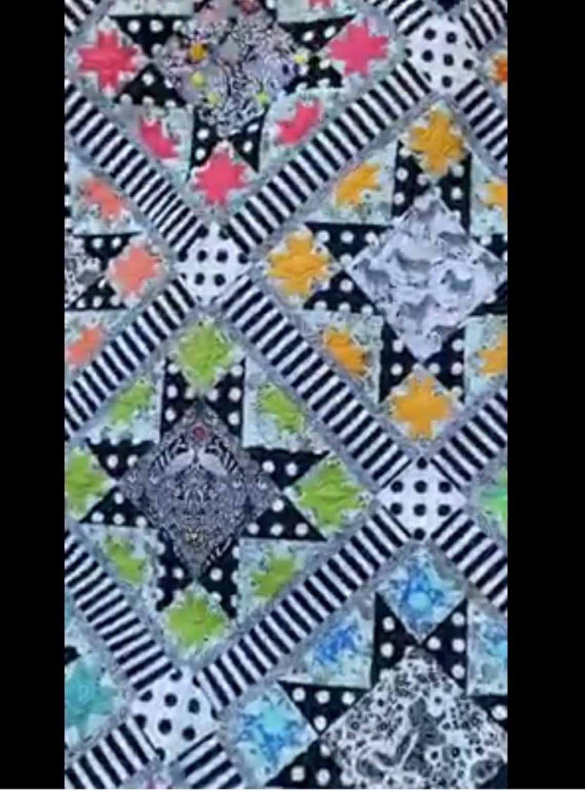 Opening Night Quilt Kit Using Linework by Tula Pink for - Etsy