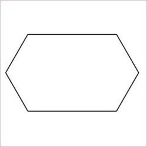 1-3/8 Elongated Hexi Template and Papers by Sue Daley - Etsy