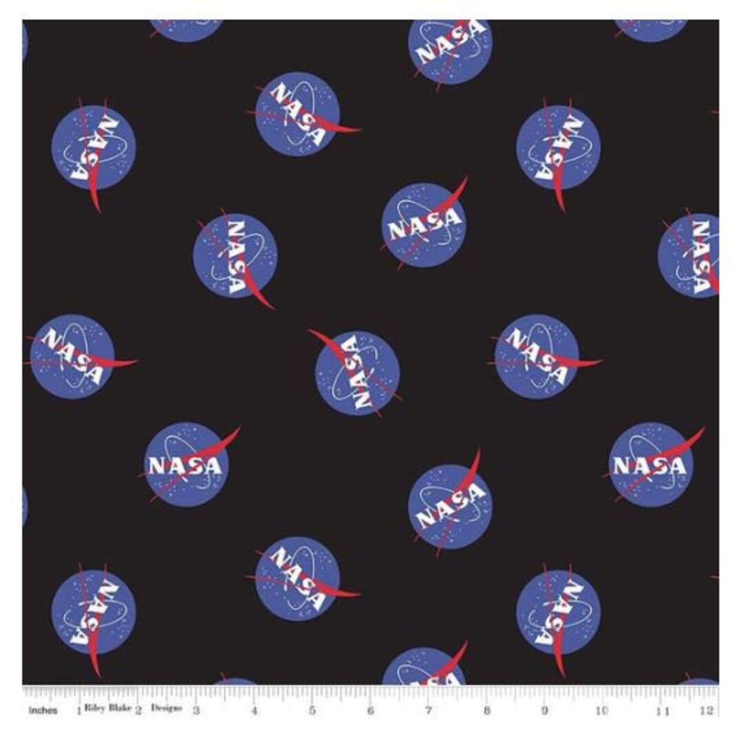 Nasa Logo - Out of This World With NASA Licensed by Riley Blake Designs ...