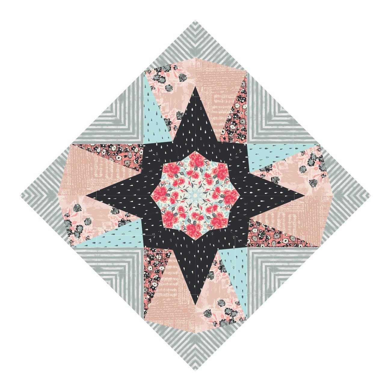 Abbie's Pack 6 English Paper Piecing Kit by Sue Daley for - Etsy