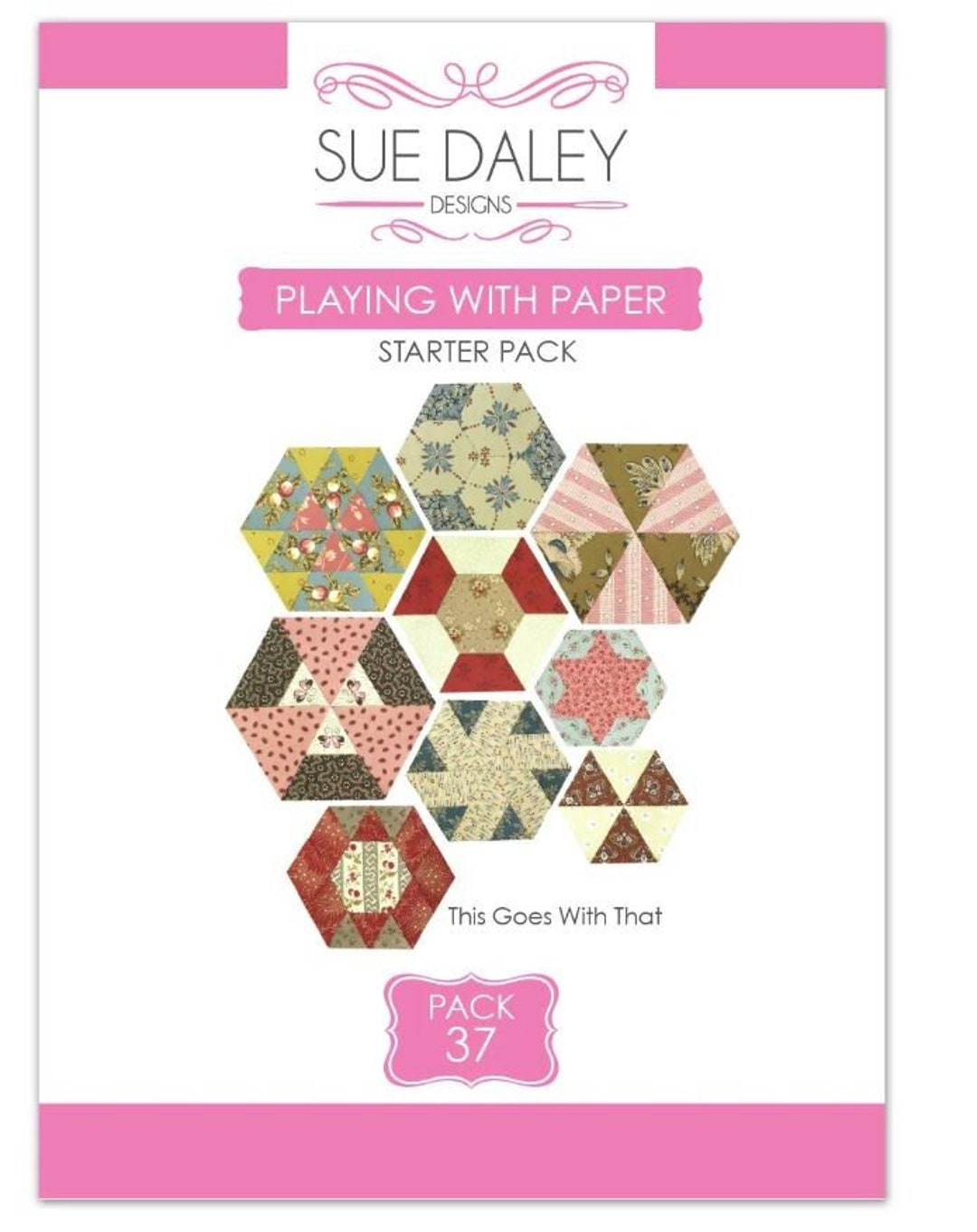 This Goes With That - Playing With Papers Pack #37 EPP Kit by Sue Daley ...